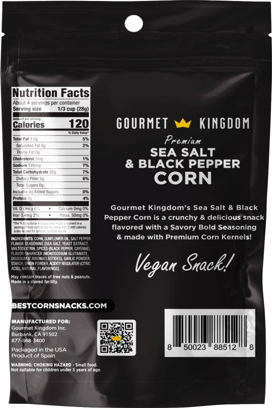 Box of 12 Original Corn Snacks – Gourmet Kingdom Snacks