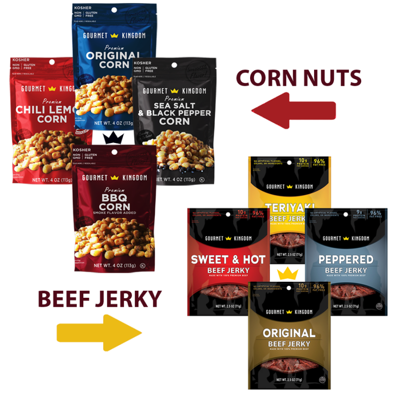 Gourmet Kingdom Snacks – Best Corn Snacks and Beef Jerky In Town